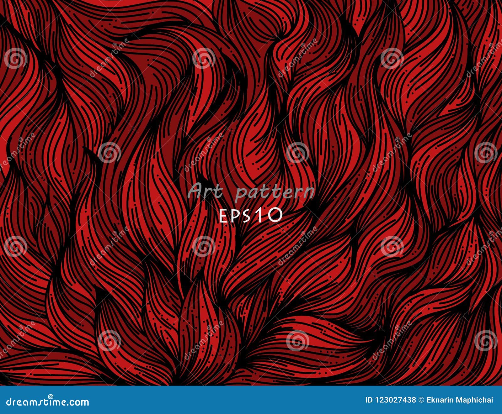 Abstract Art Pattern Scene Vector Stock Vector - Illustration of ...