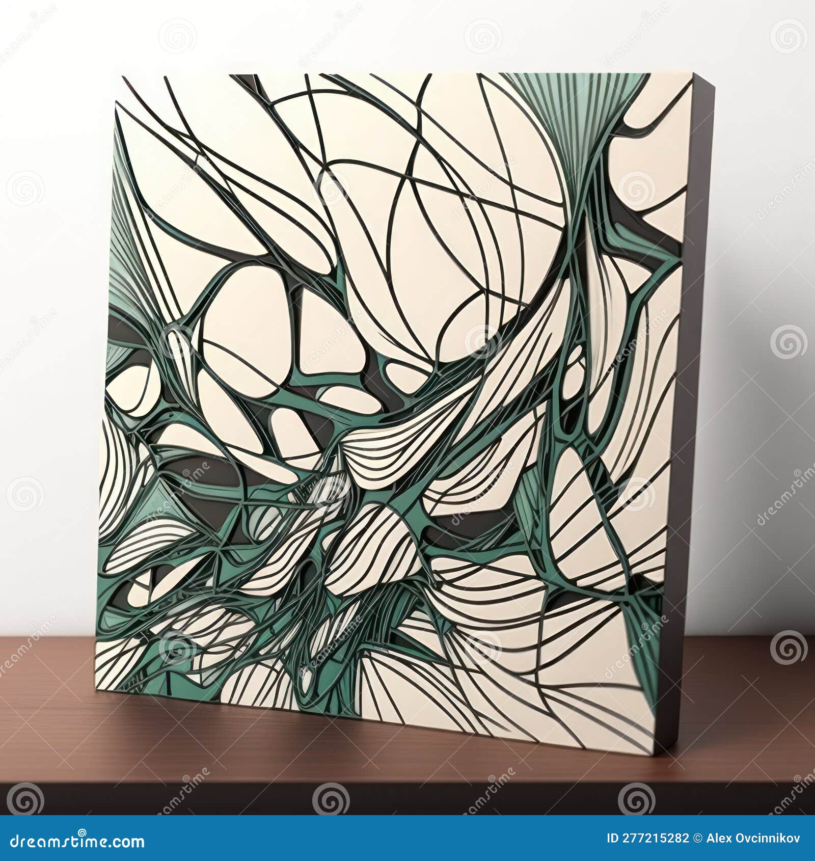 Beautiful Abstract Art Seamless Tile for Web and Print Design Stock ...