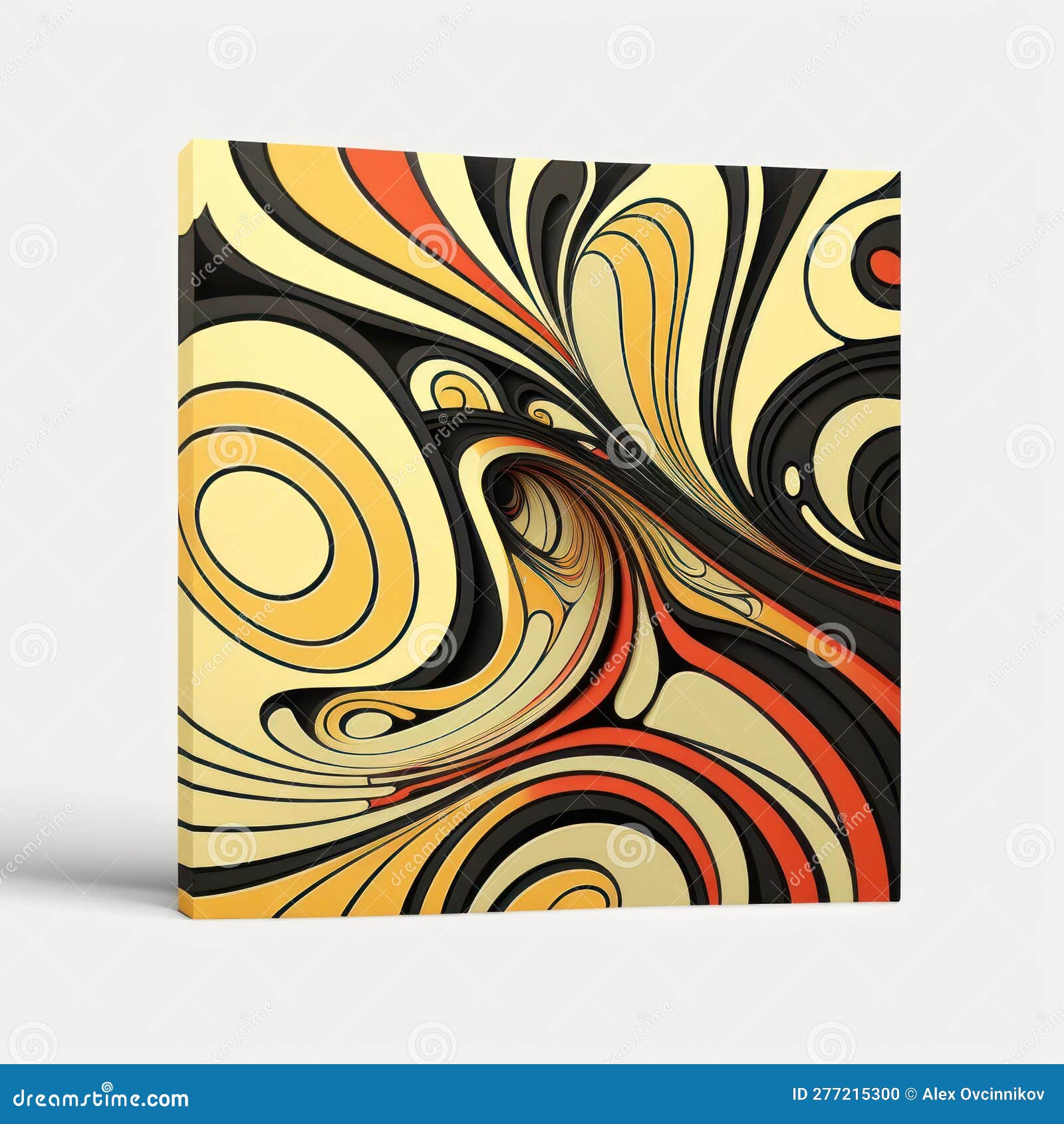 Beautiful Abstract Art Seamless Tile for Web and Print Designs. Stock ...
