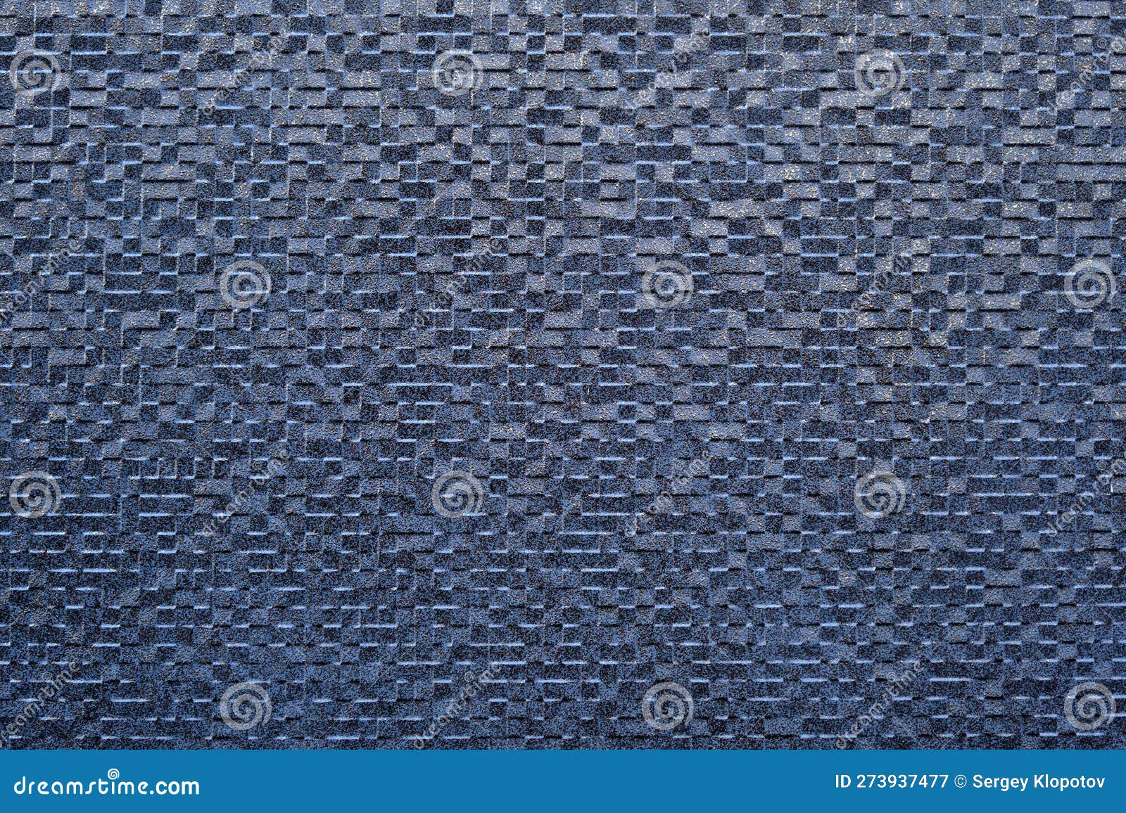 Beautiful Abstract Background of Blue Ceramic Tiles with Splashes of ...