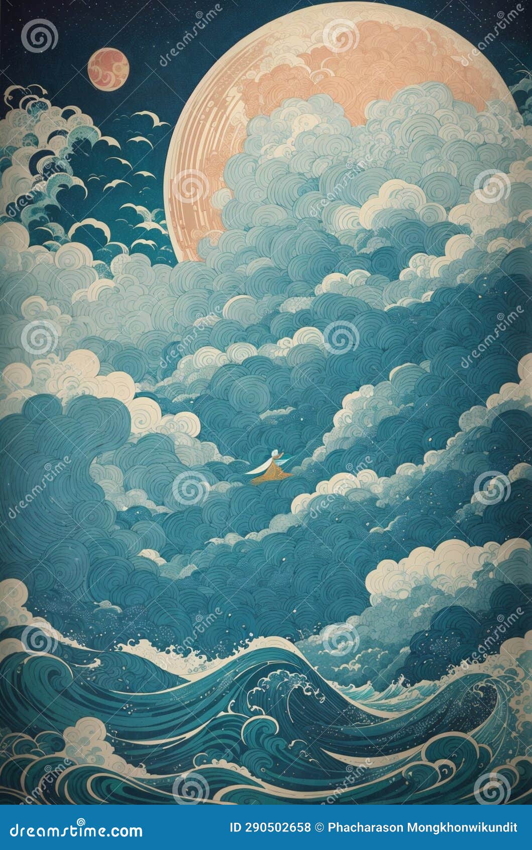 Beautiful Abstract Background Design with Layers of Textured Concept ...