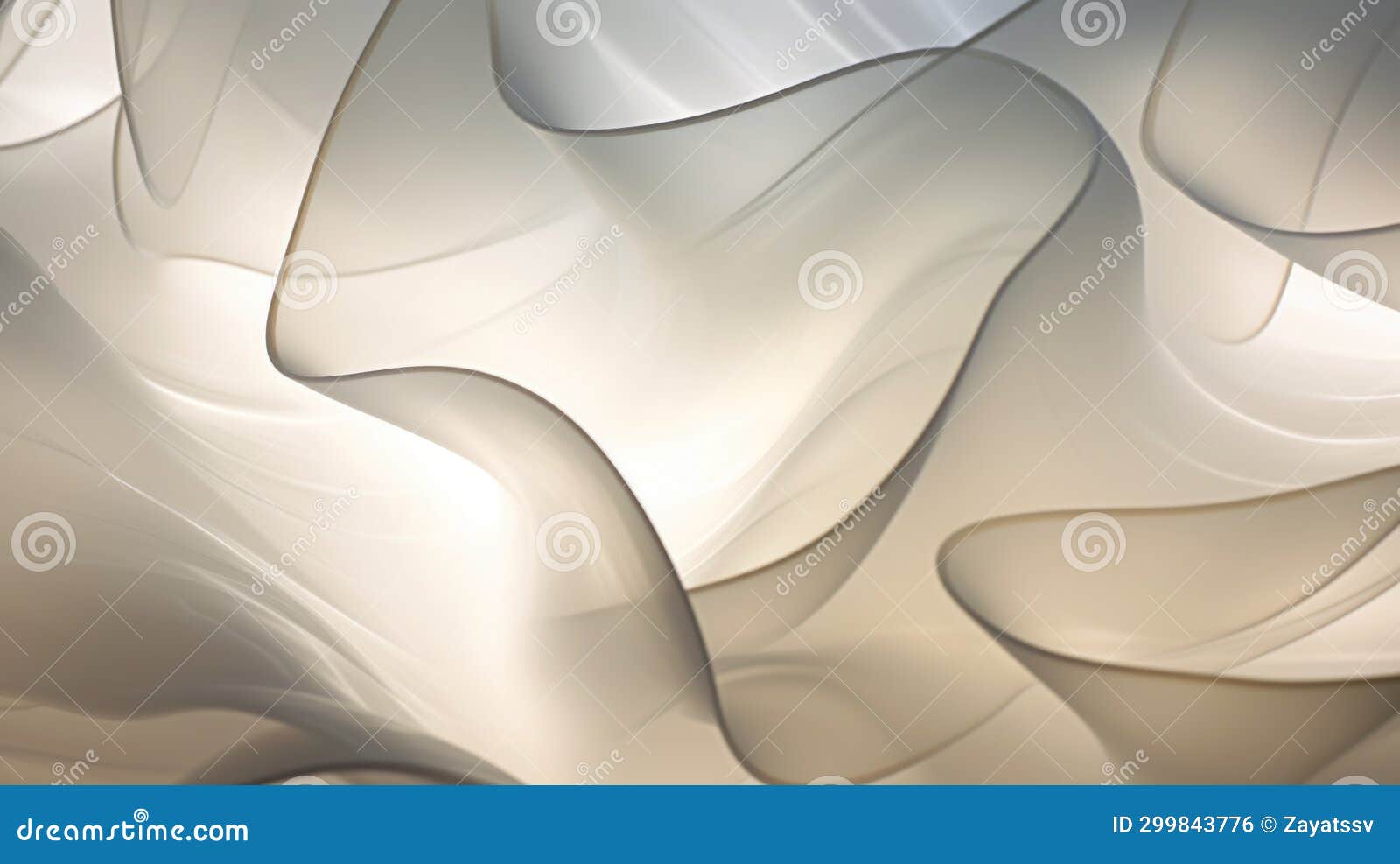 Beautiful Abstract Background from Transparent Translucent Waves Stock ...