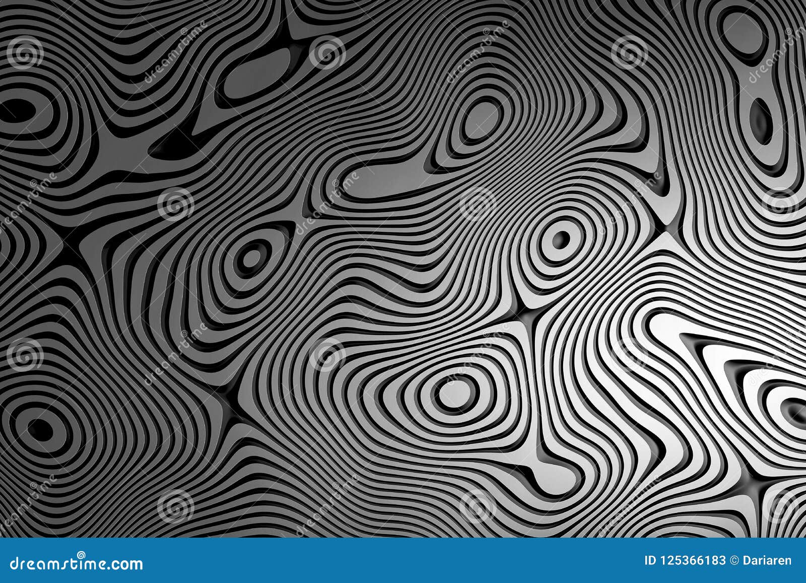 Beautiful Abstract Background with Wavy Geometric Pattern in Gray ...