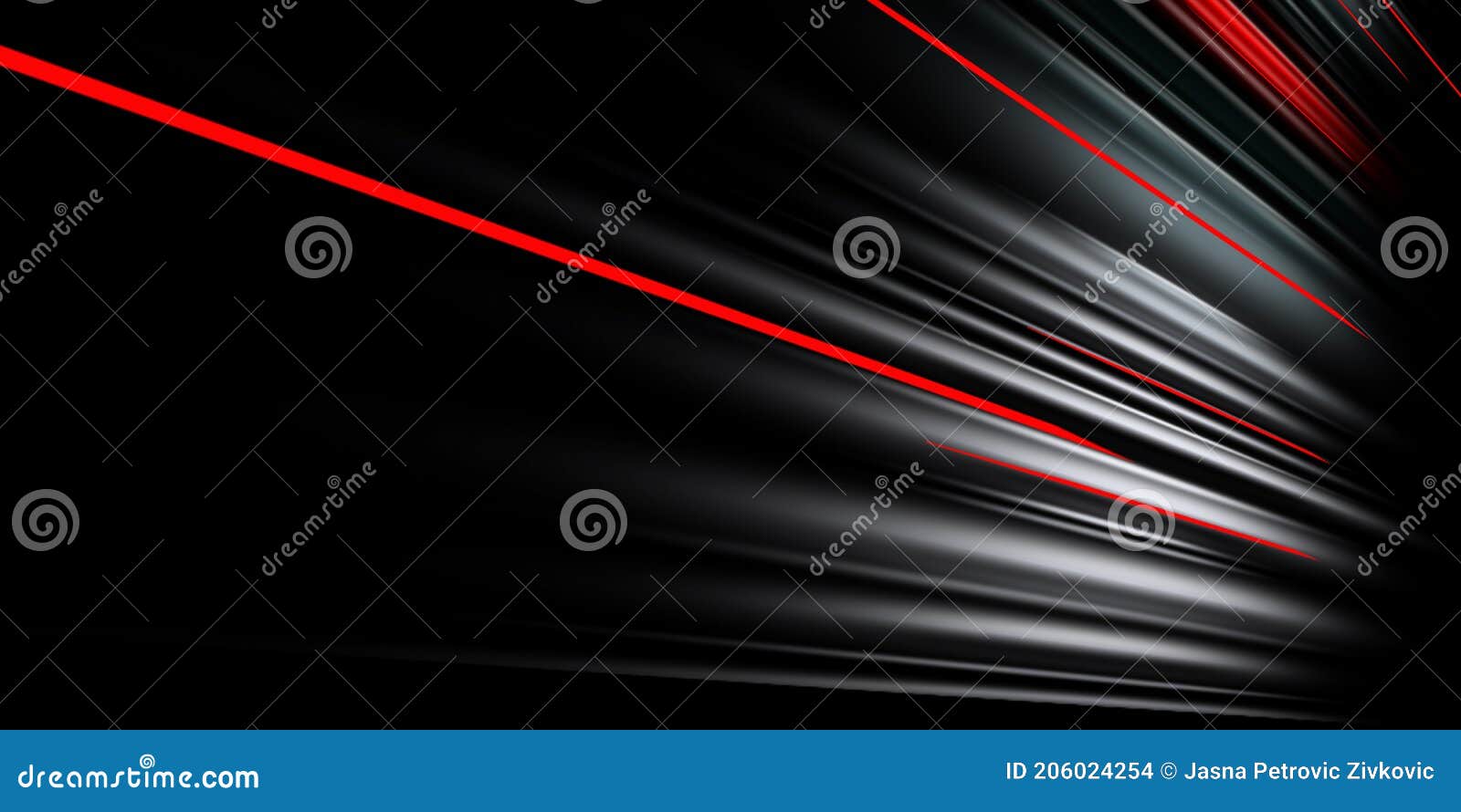 Abstract Black and Red Line Background Stock Illustration ...