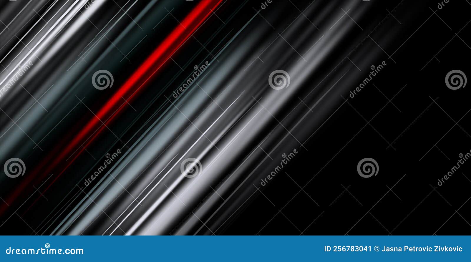 Abstract Black and Red Line Background Stock Illustration ...