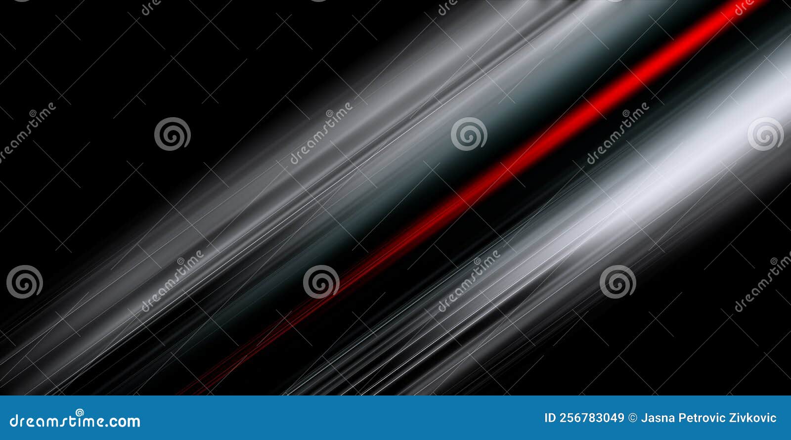 Abstract Black and Red Line Background Stock Illustration ...