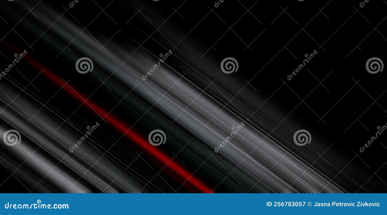 Abstract Black and Red Line Background Stock Illustration ...