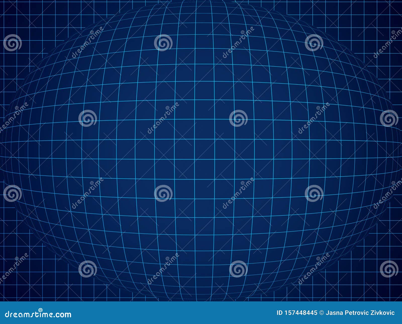 Abstract Blue Background. Grid, Lines and Gradients Stock Illustration ...