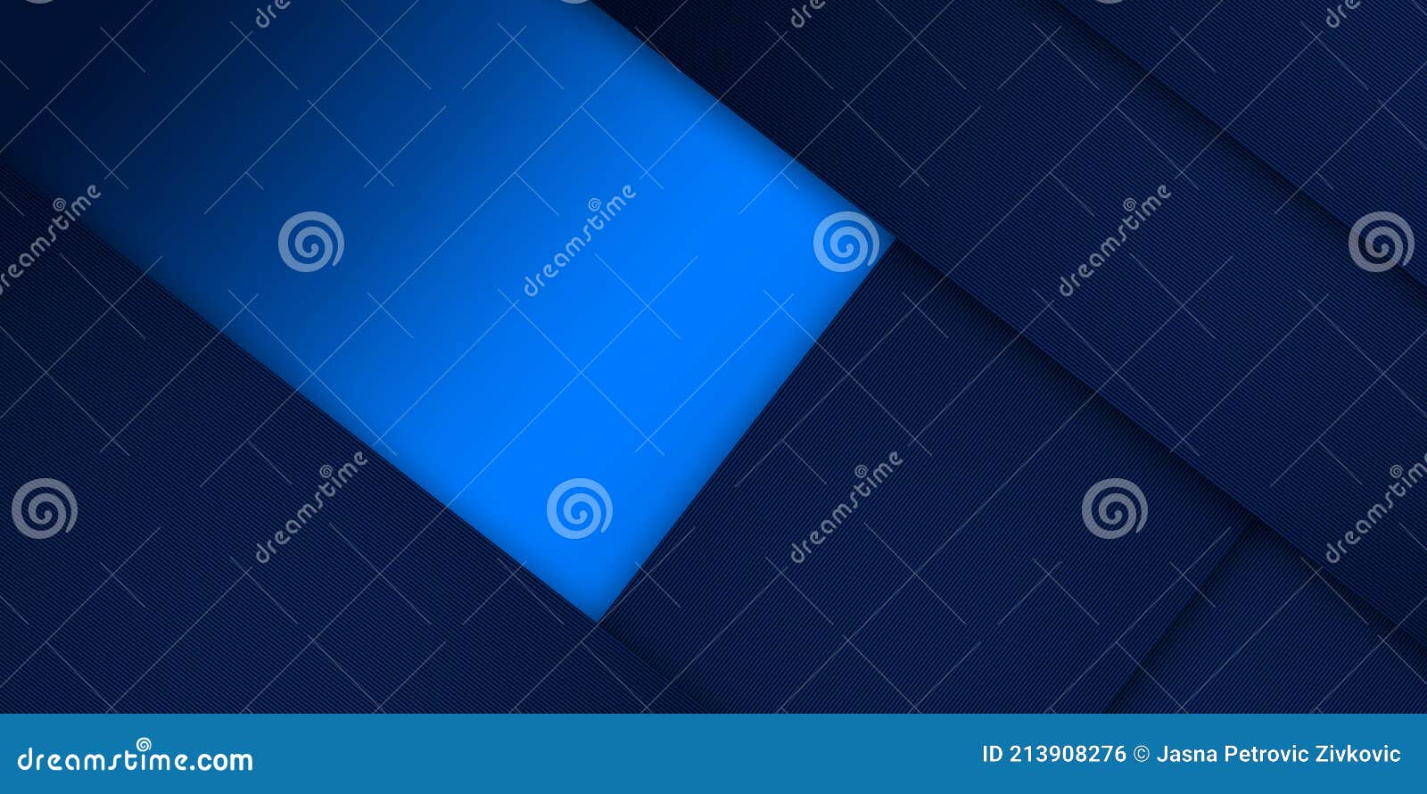 Abstract Blue Creative Background with Line Stock Illustration ...