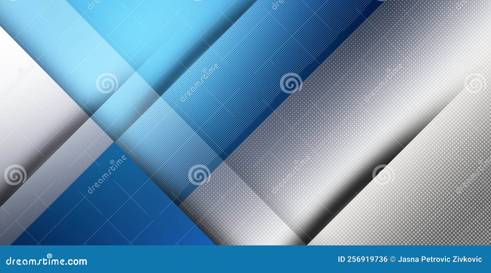 Abstract Blue Gradient Stripes Background Stock Illustration ...