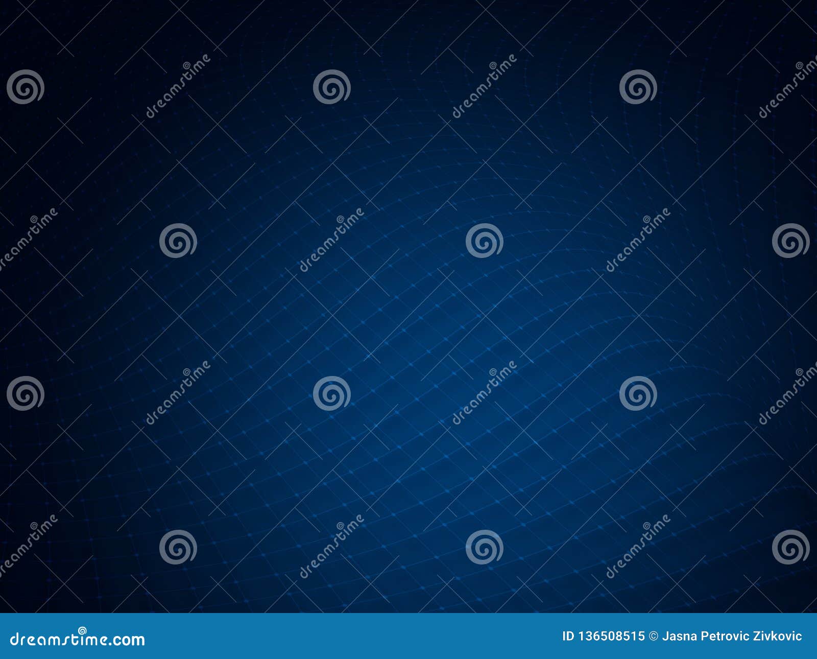 Abstract Blue Wave Technology Banner Design Stock Illustration ...