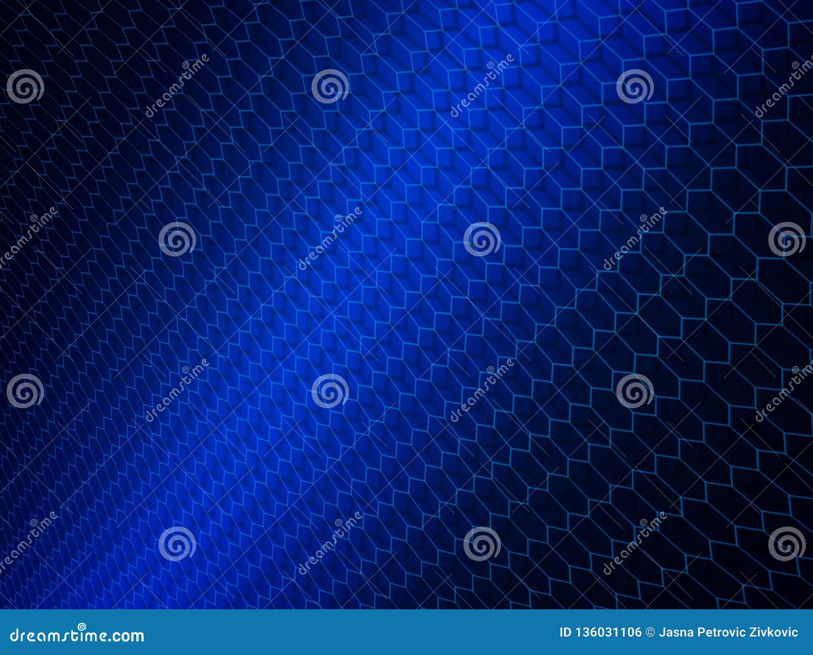 Abstract Blue Wire Grid Background Stock Illustration - Illustration of ...