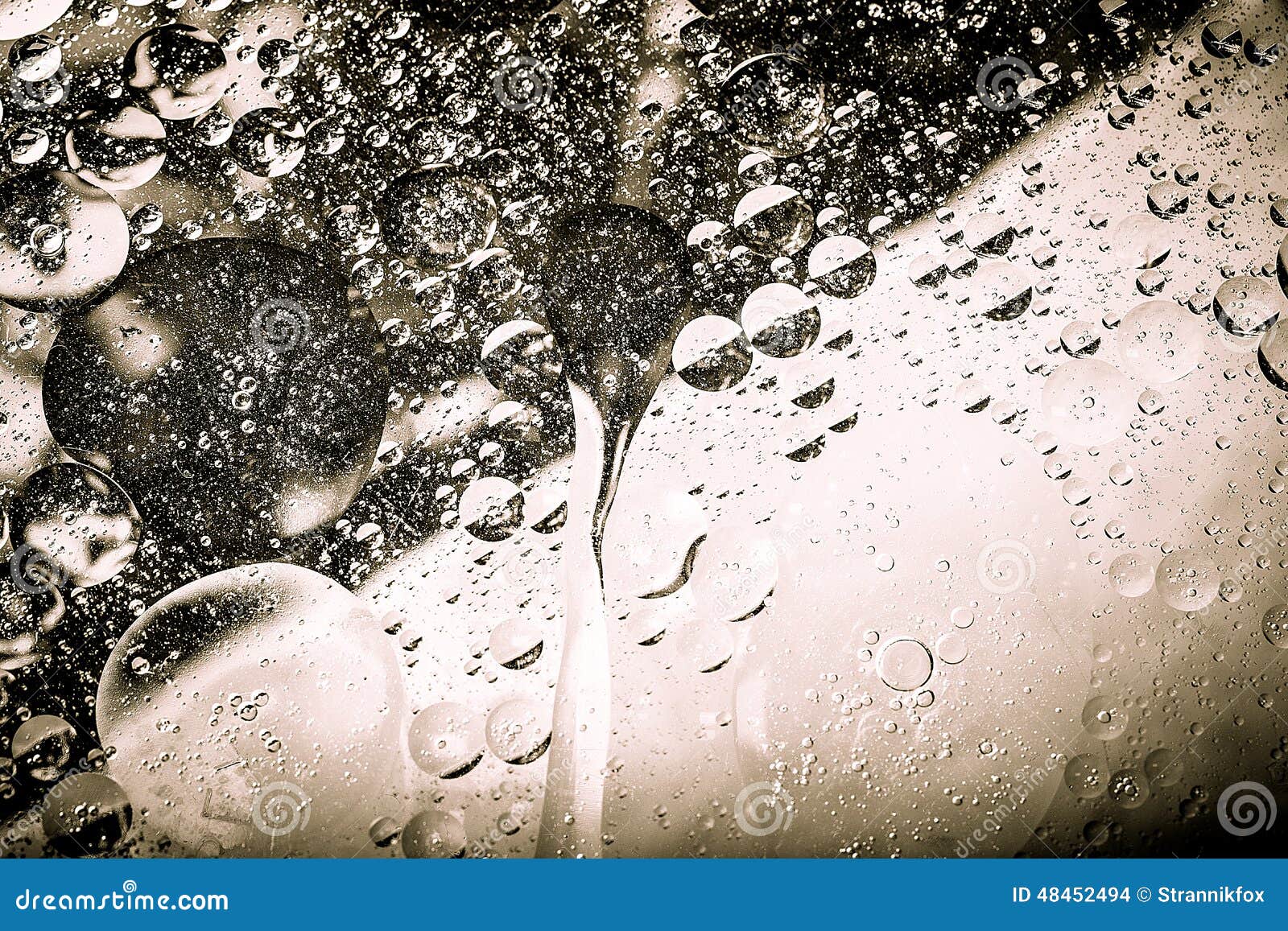 Beautiful Abstract Colorful Background, Oil on Water Surface Stock ...