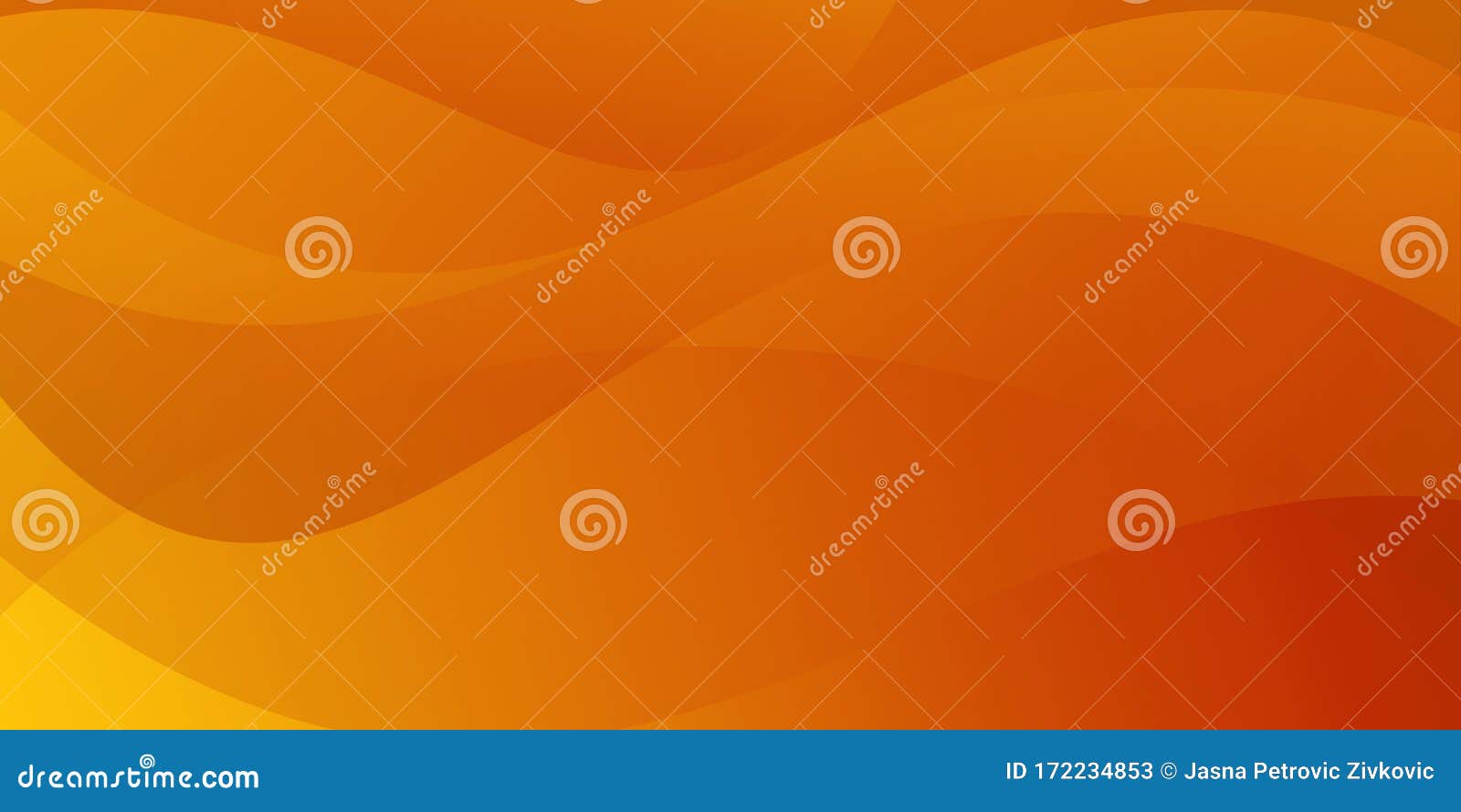 Abstract Colorful Orange Curve Background Stock Illustration ...