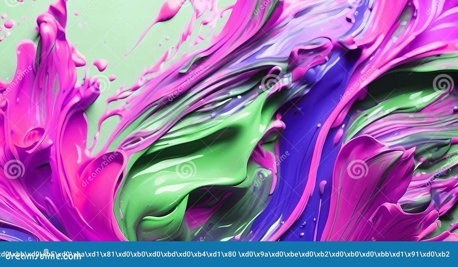 Beautiful Abstract Colorful Paint Explosion in Motion Stock ...