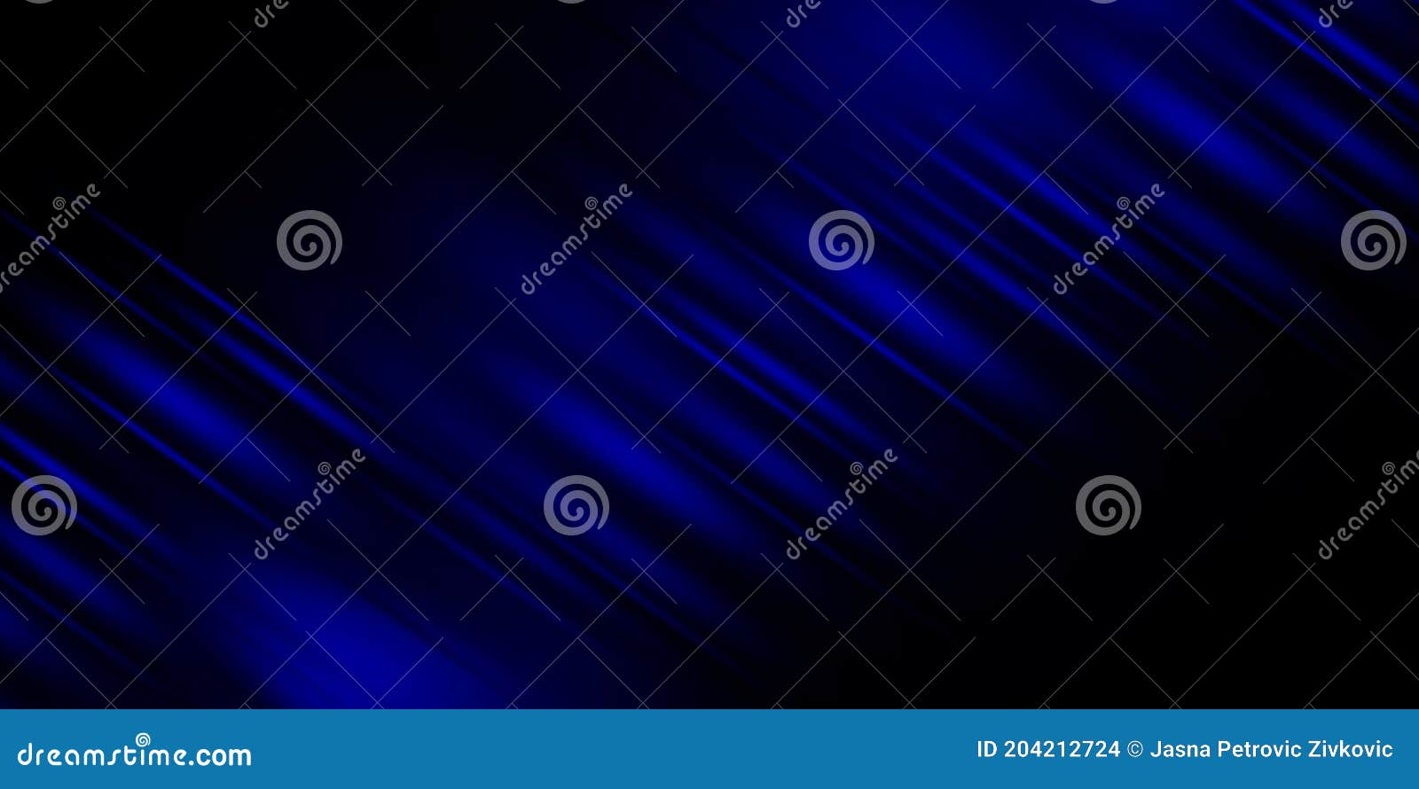Abstract Dark Neon Blue Background Stock Illustration - Illustration of ...