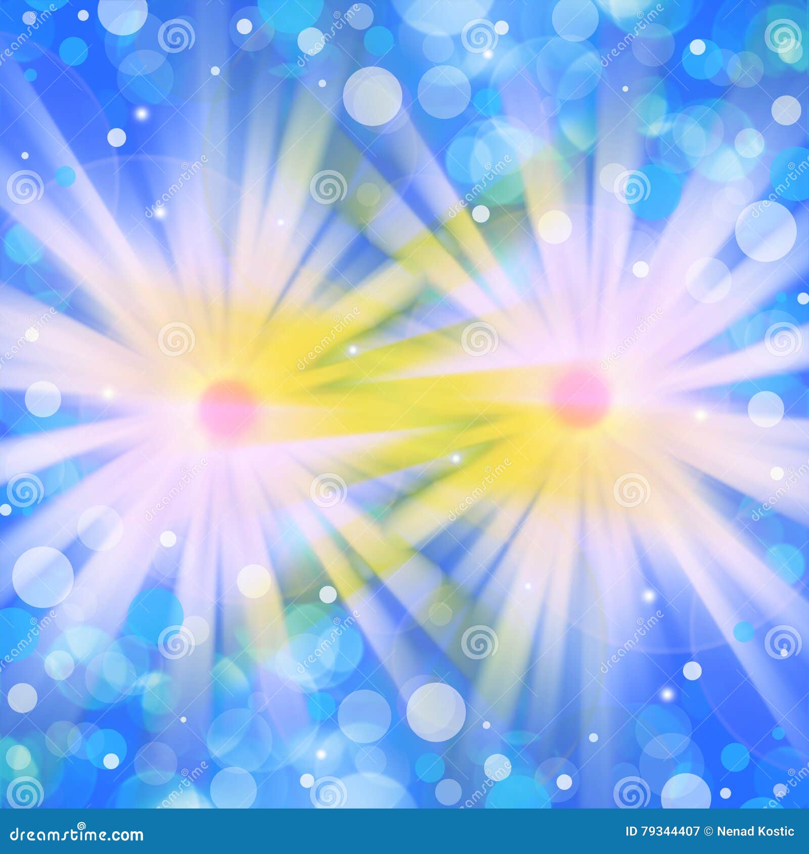 Beautiful Abstract Fantasy Background Stock Illustration - Illustration ...