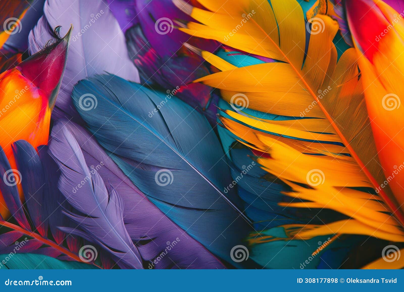 Beautiful Abstract Feathers Background, Feather Texture and Pattern ...