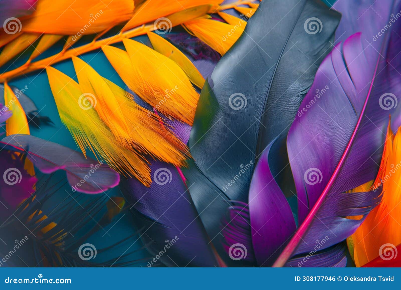 Beautiful Abstract Feathers Background, Feather Texture and Pattern ...