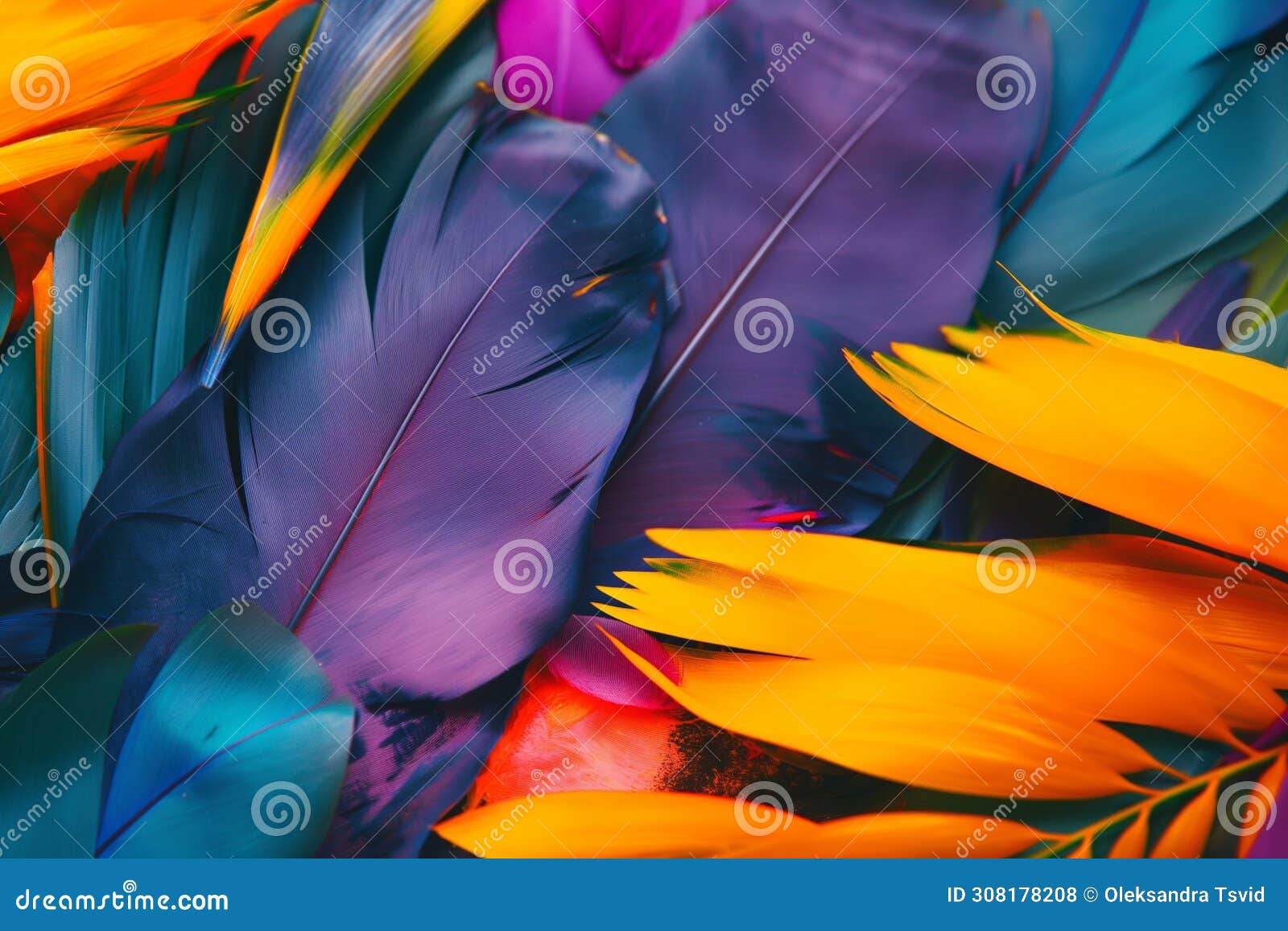 Beautiful Abstract Feathers Background, Feather Texture and Pattern ...