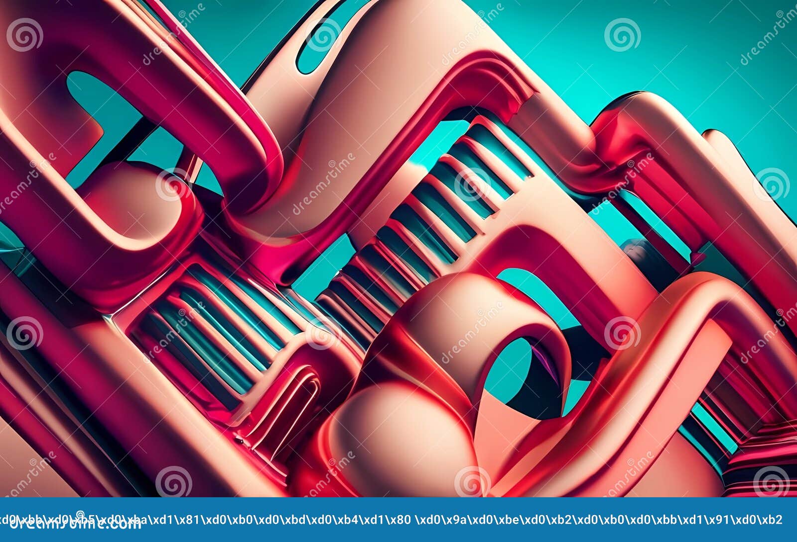 Beautiful Abstract Geometric 3d Shapes for Art Design Stock ...