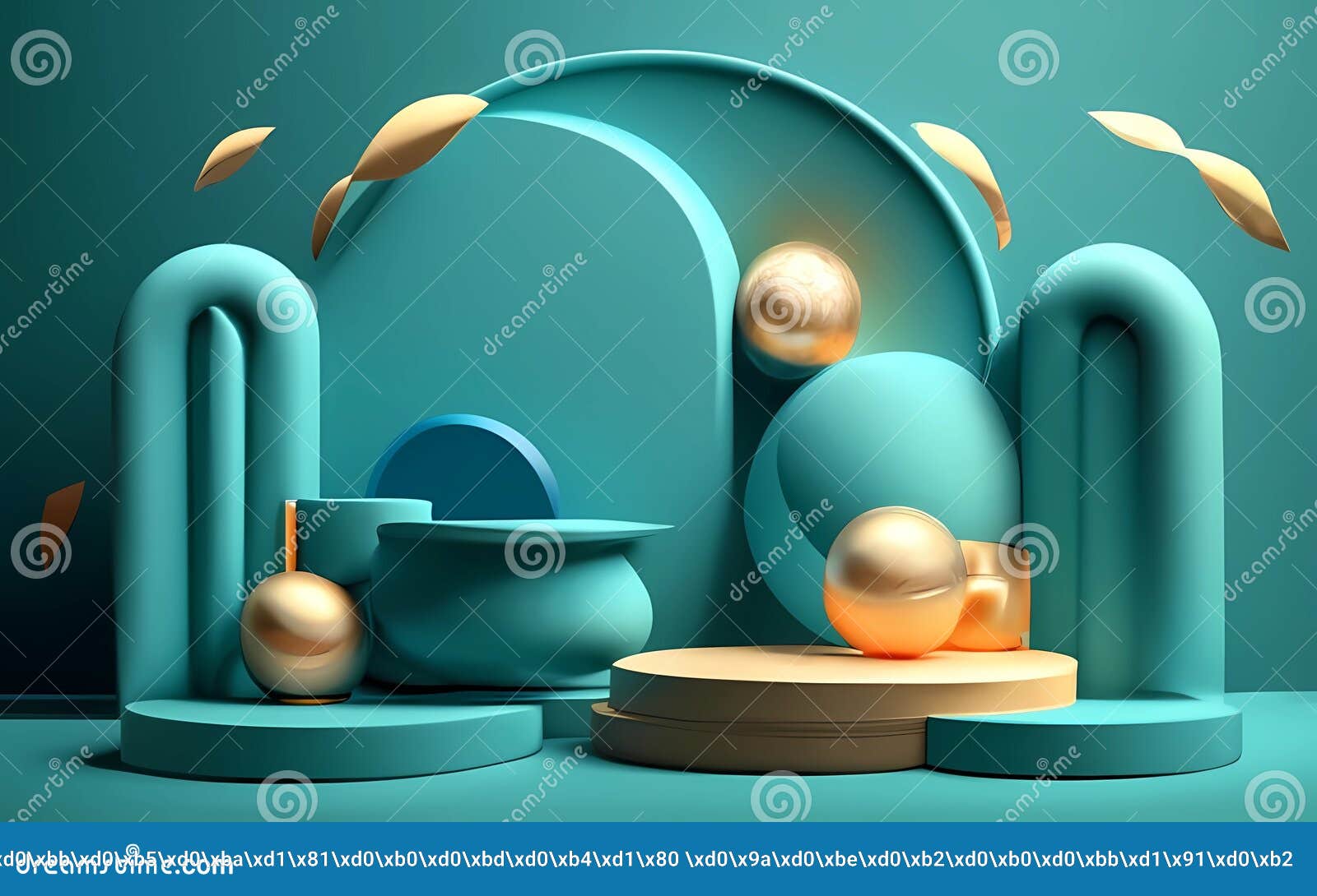 Beautiful Abstract Geometric 3d Shapes for Art Design Stock ...