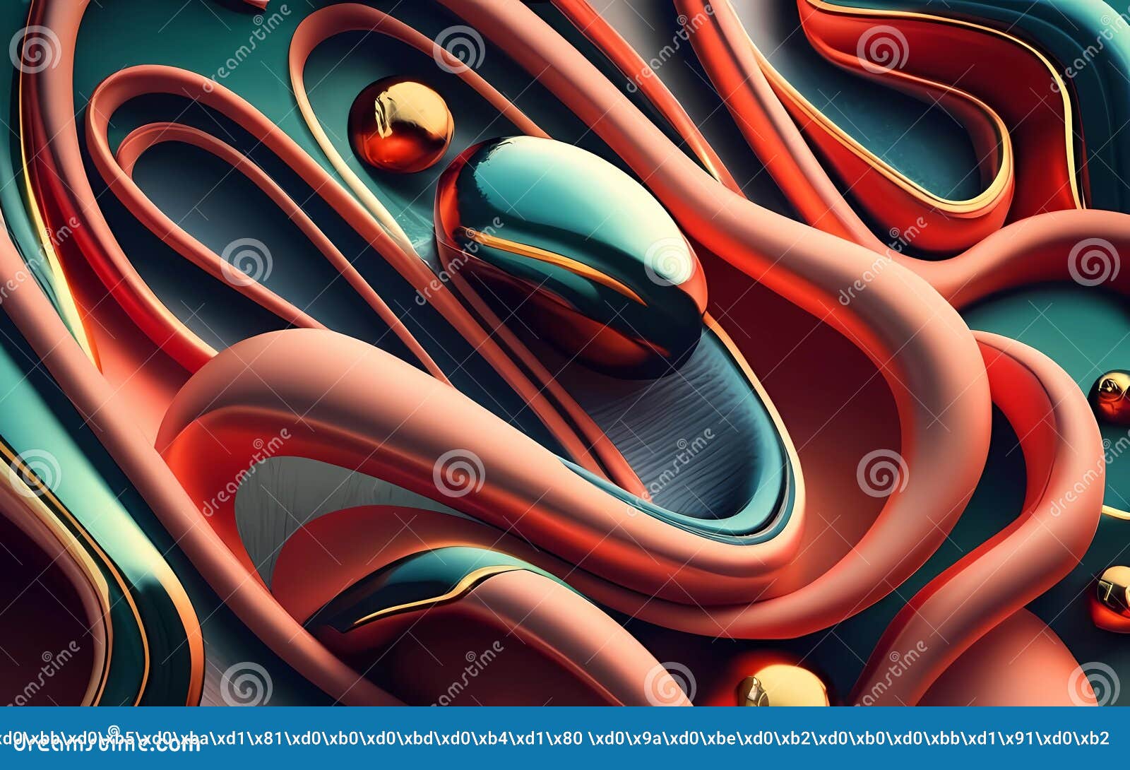 Beautiful Abstract Geometric 3d Shapes for Art Design Stock ...