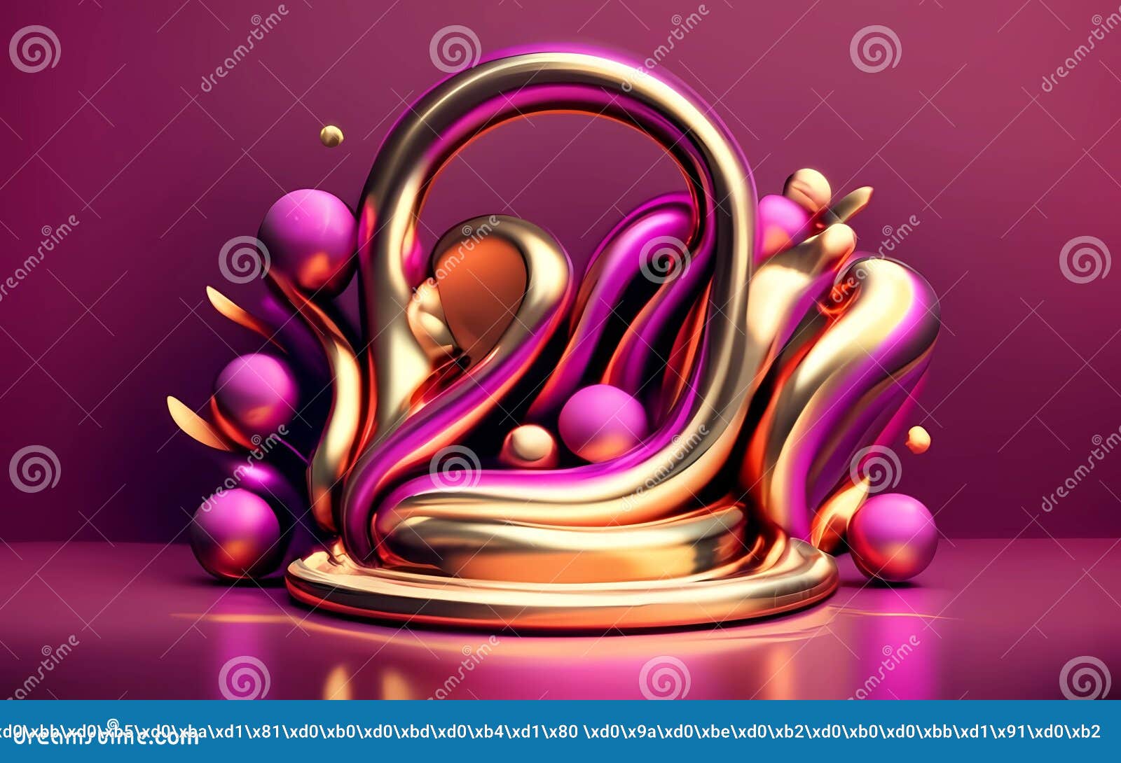 Beautiful Abstract Geometric 3d Shapes for Art Design Stock ...