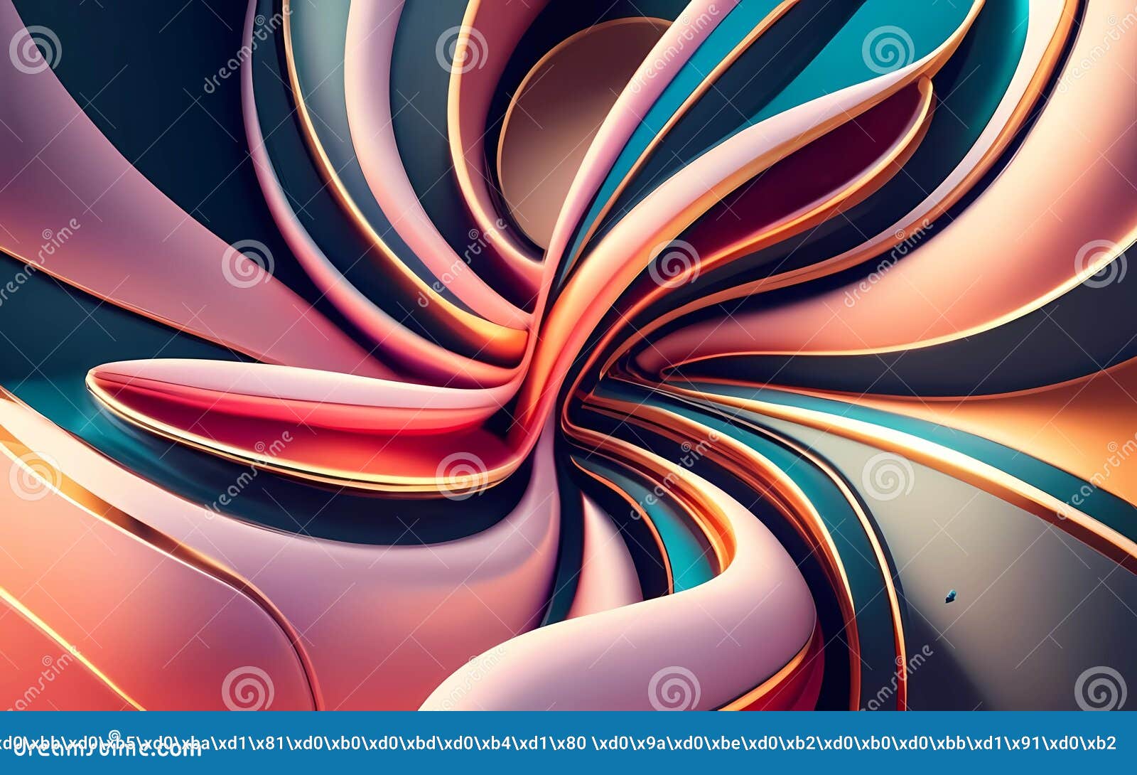 Beautiful Abstract Geometric 3d Shapes for Art Design Stock ...