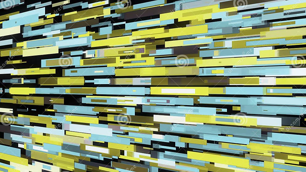 Beautiful Abstract Geometric Pattern. Animation. Abstract Animation of ...