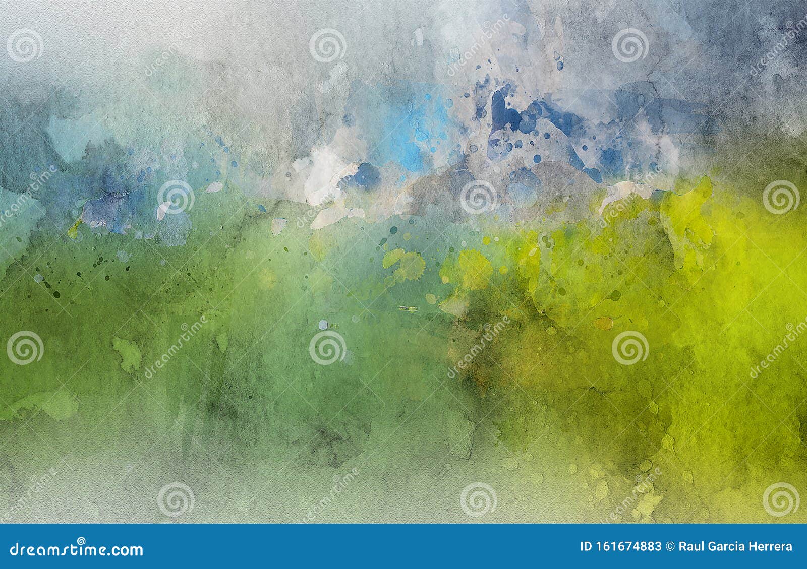 Abstract Green Background. Green Color In Digital Motion Effect For ...