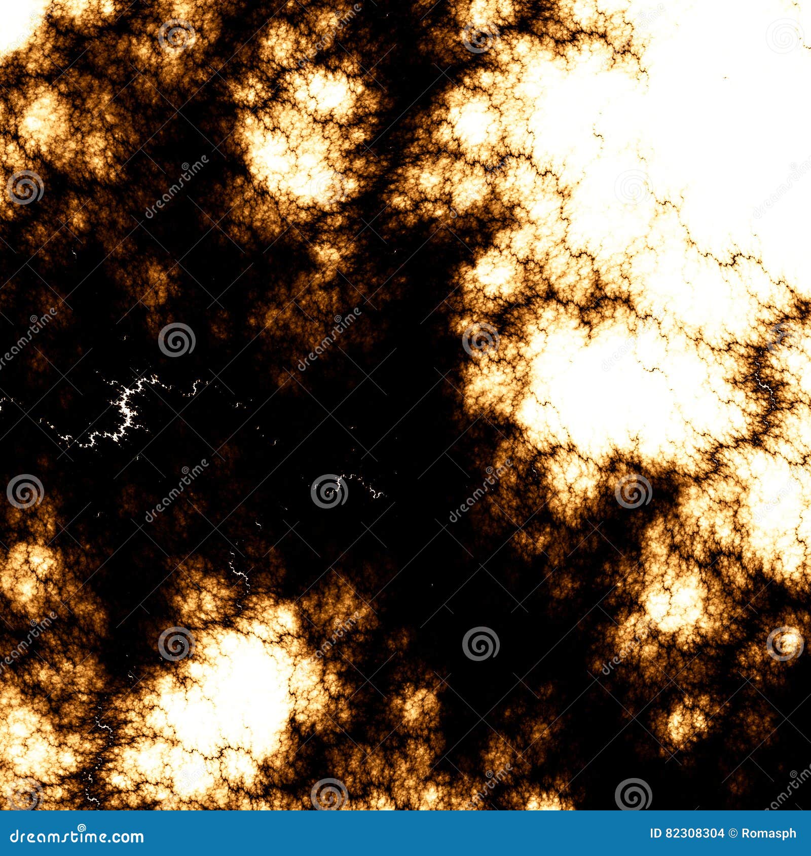 Beautiful Abstract Image. Computer Generated Pattern Stock Illustration ...