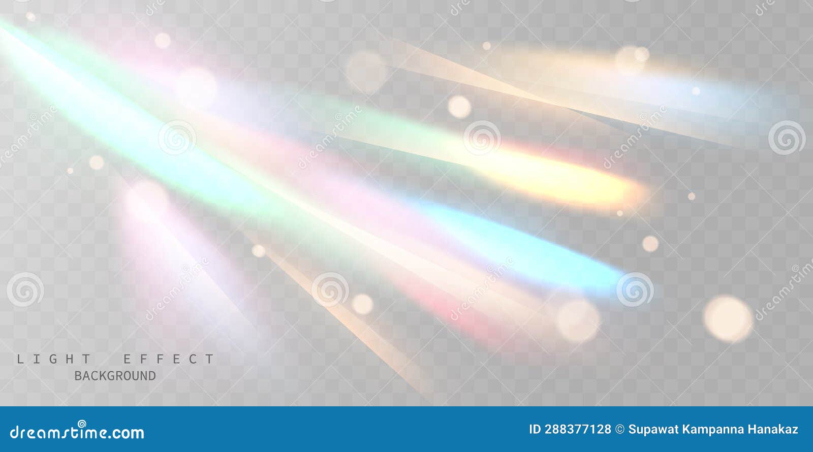 Beautiful Abstract Light Effect Design Vector Illustration Stock ...