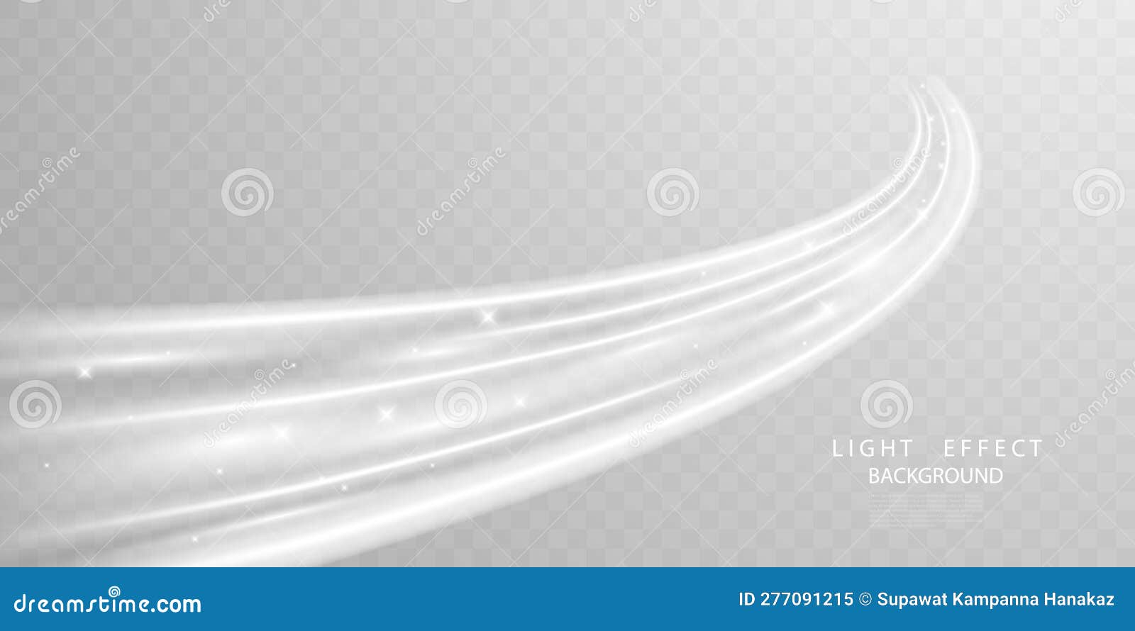 Beautiful Abstract Light Line Effect Design Vector Illustration Stock ...