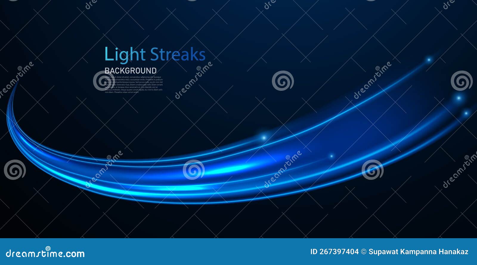 Beautiful Abstract Light Line Effect Design Vector Illustration Can Be ...
