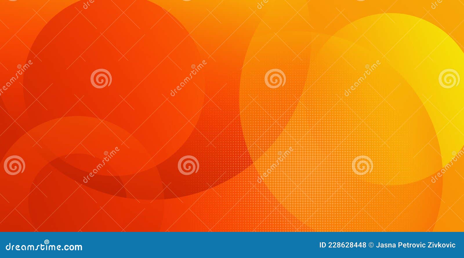 Abstract Light Orange Gradient Background with Circle Stock ...