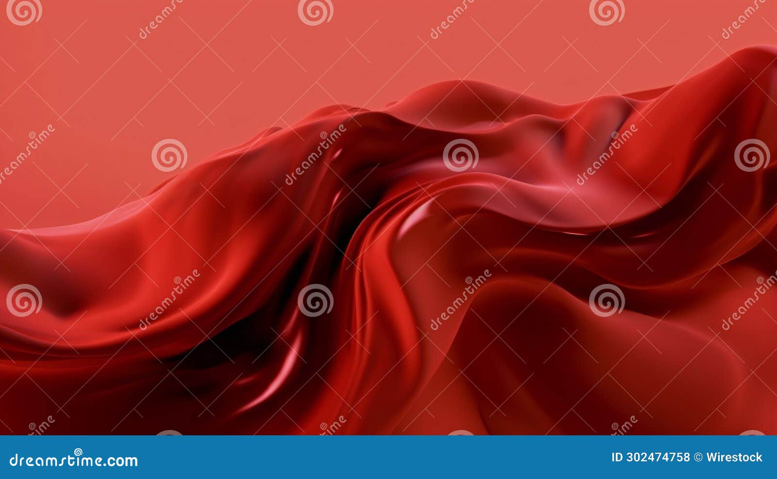 Beautiful Abstract and Minimalistic Red Background, AI-generated. Stock ...