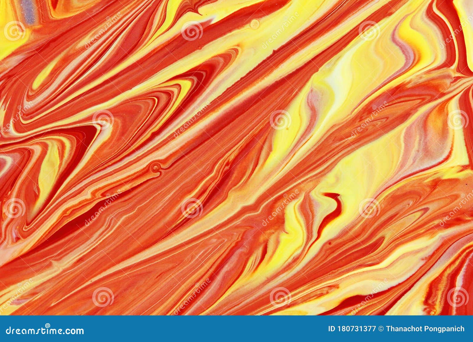 Abstract Mix Red and Yellow in Close Up for Abstract and Texture ...