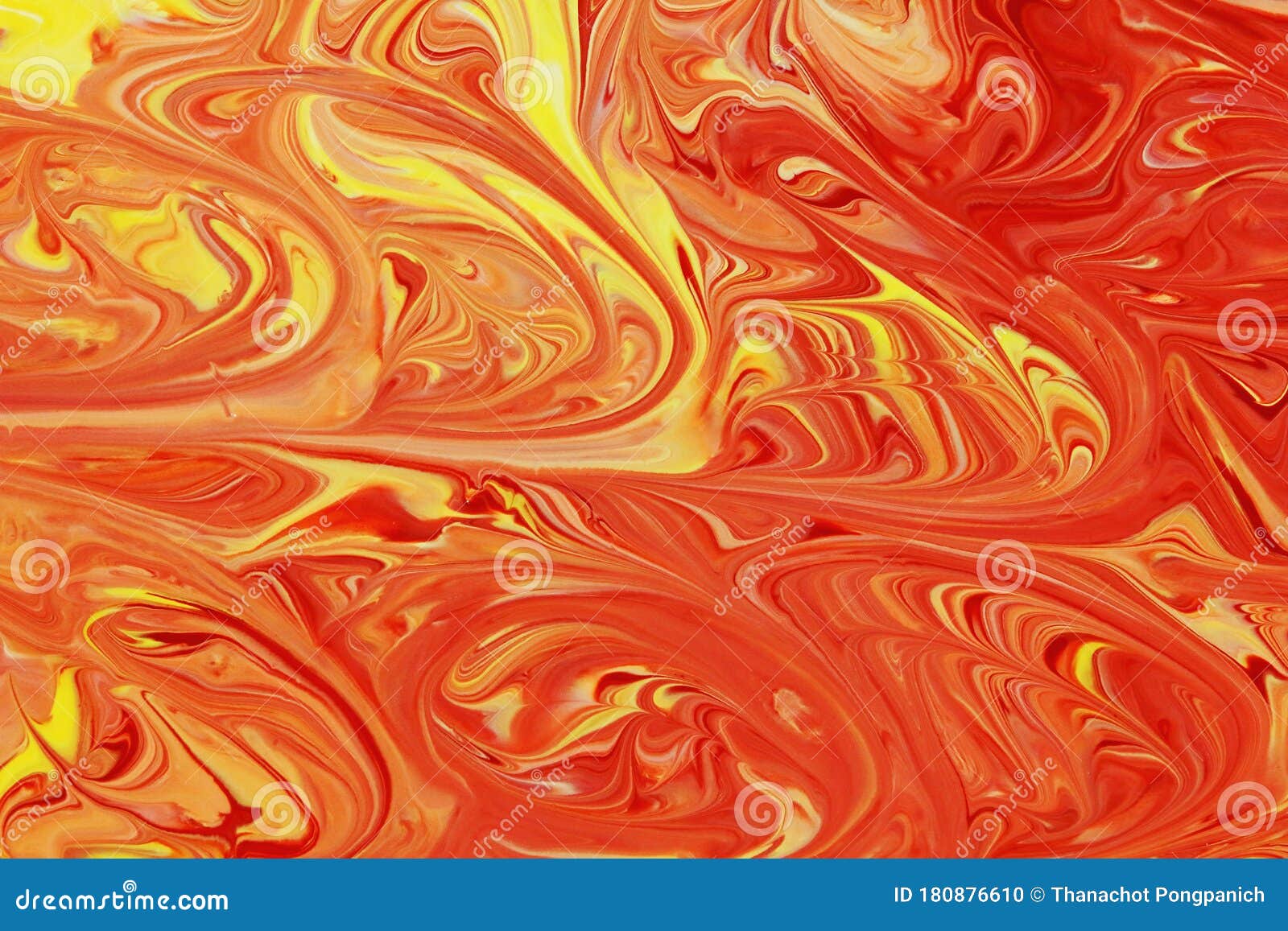 Abstract Mix Red and Yellow in Close Up for Abstract and Texture ...