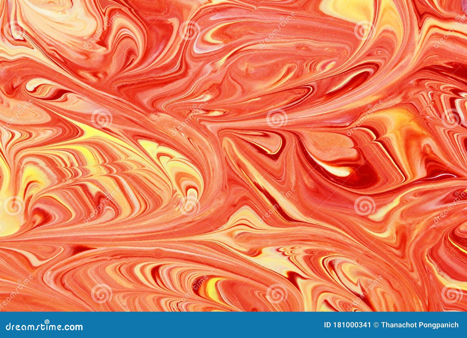 Abstract Mix Red and Yellow in Close Up for Abstract and Texture ...