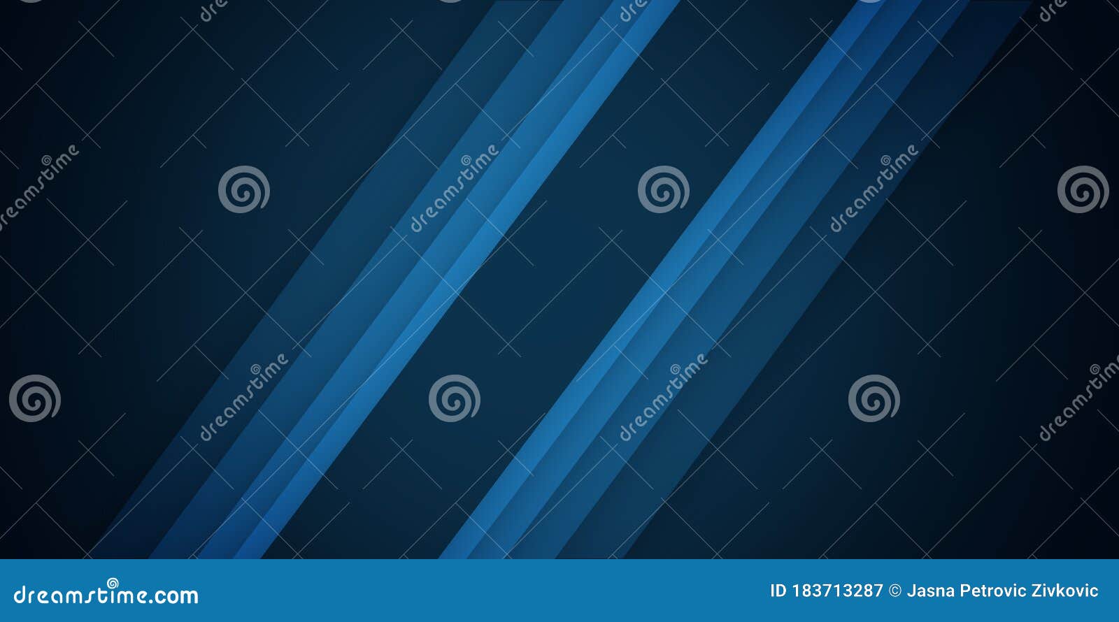 Abstract Modern Blue Lines Background Stock Illustration - Illustration ...