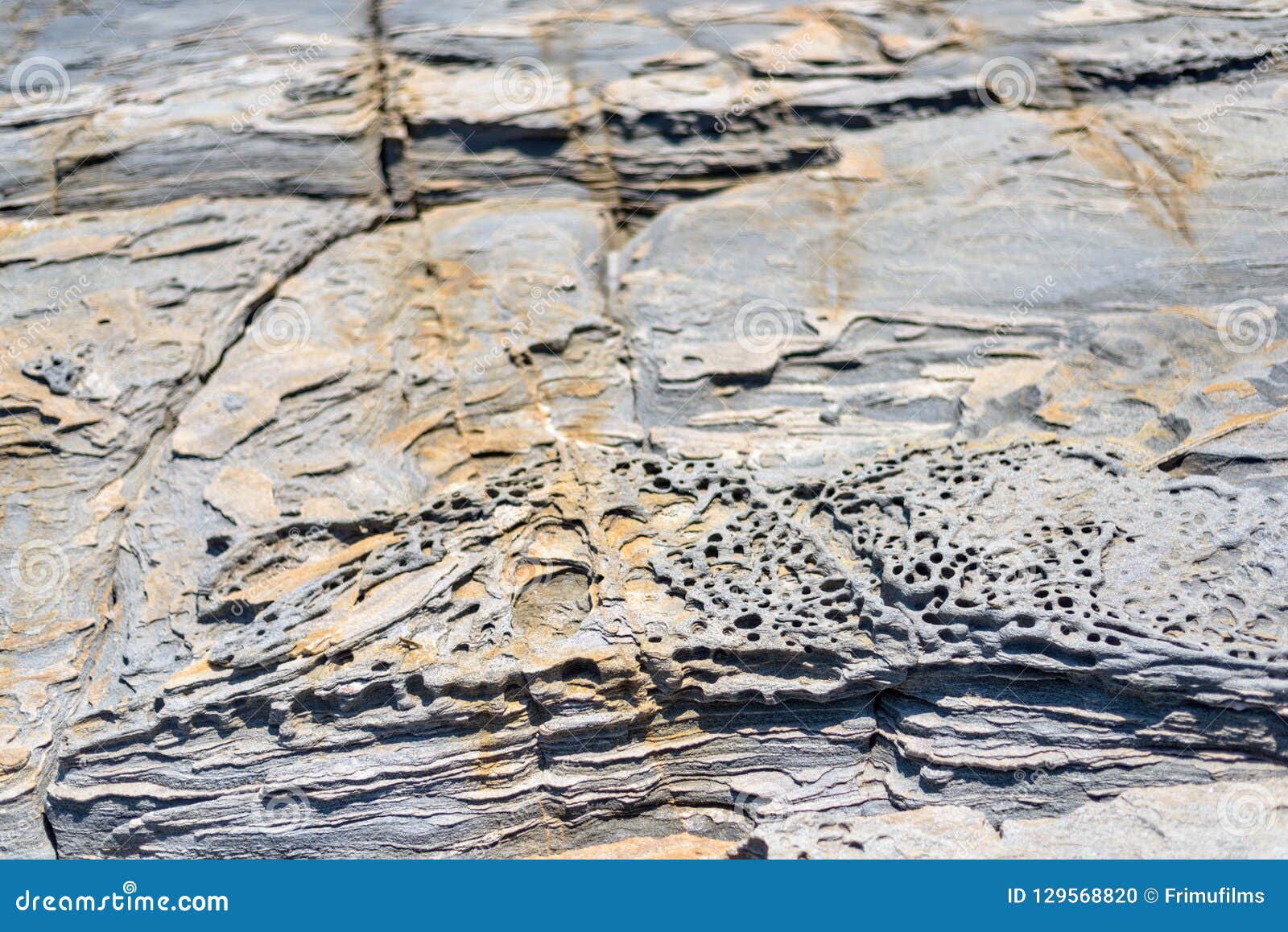 Beautiful Abstract Pattern on Rocks Stock Photo - Image of shape ...