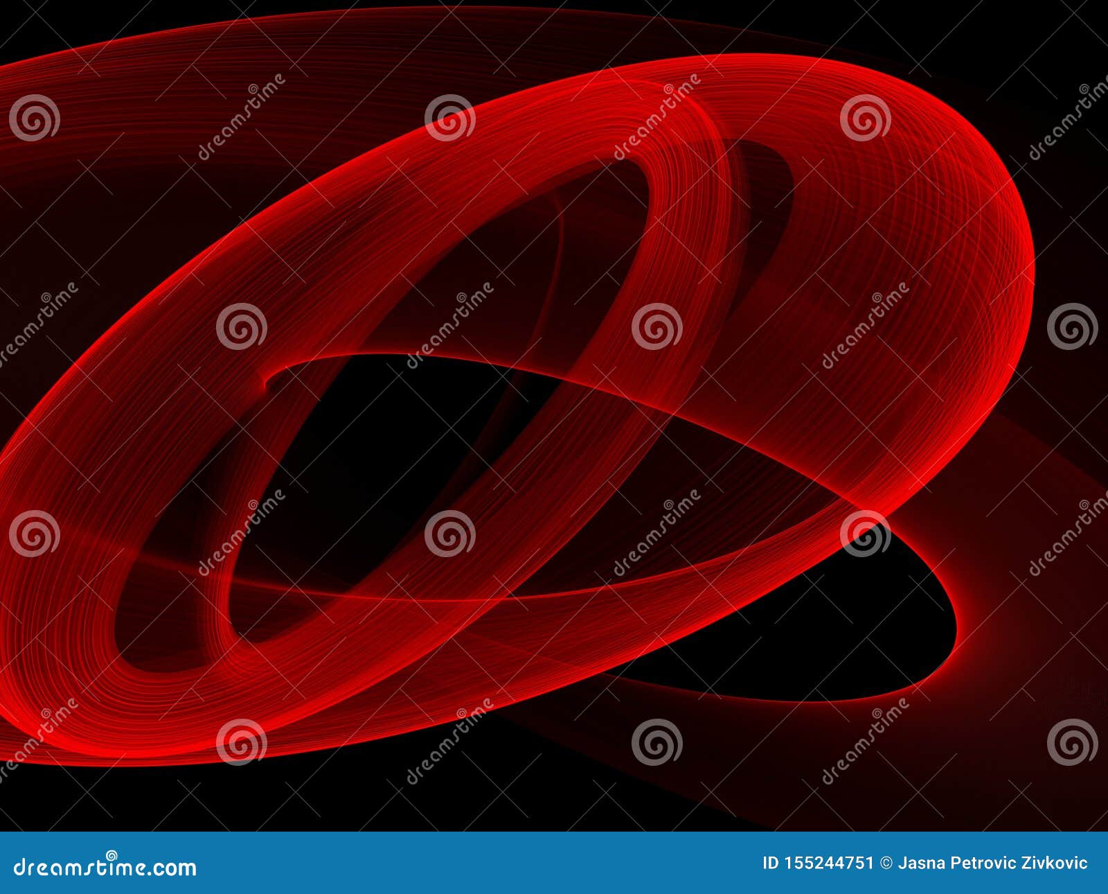 Abstract Red Flow Wave Background Stock Illustration - Illustration of ...