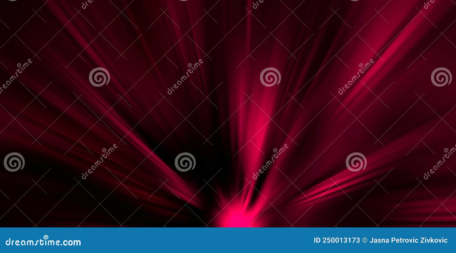 Abstract Red Sunbeam Burst of Light Stock Illustration - Illustration ...