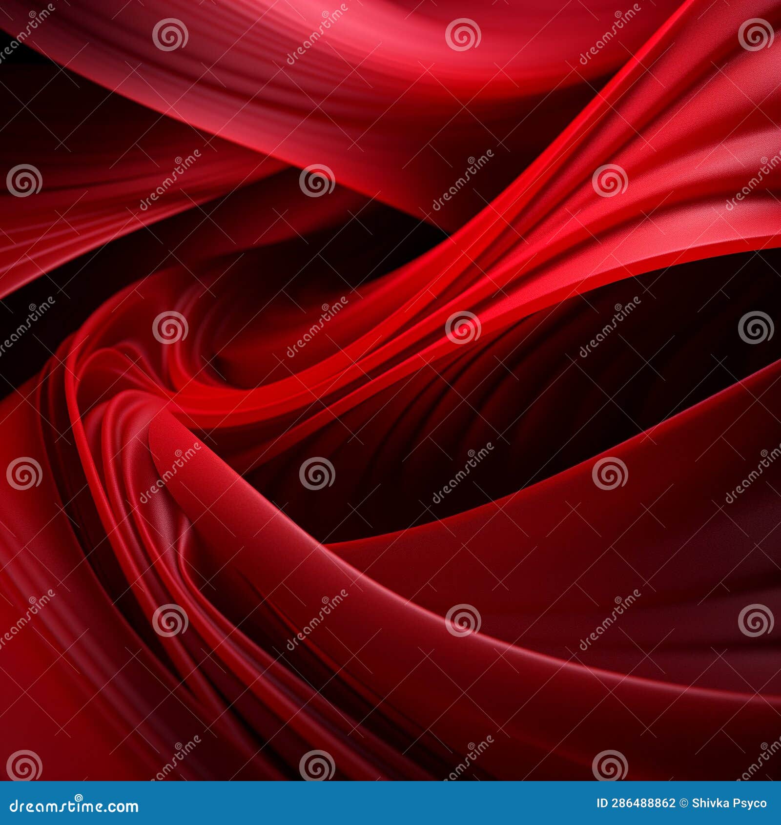 Beautiful Abstract Red Wallpaper Generative AI Stock Illustration ...