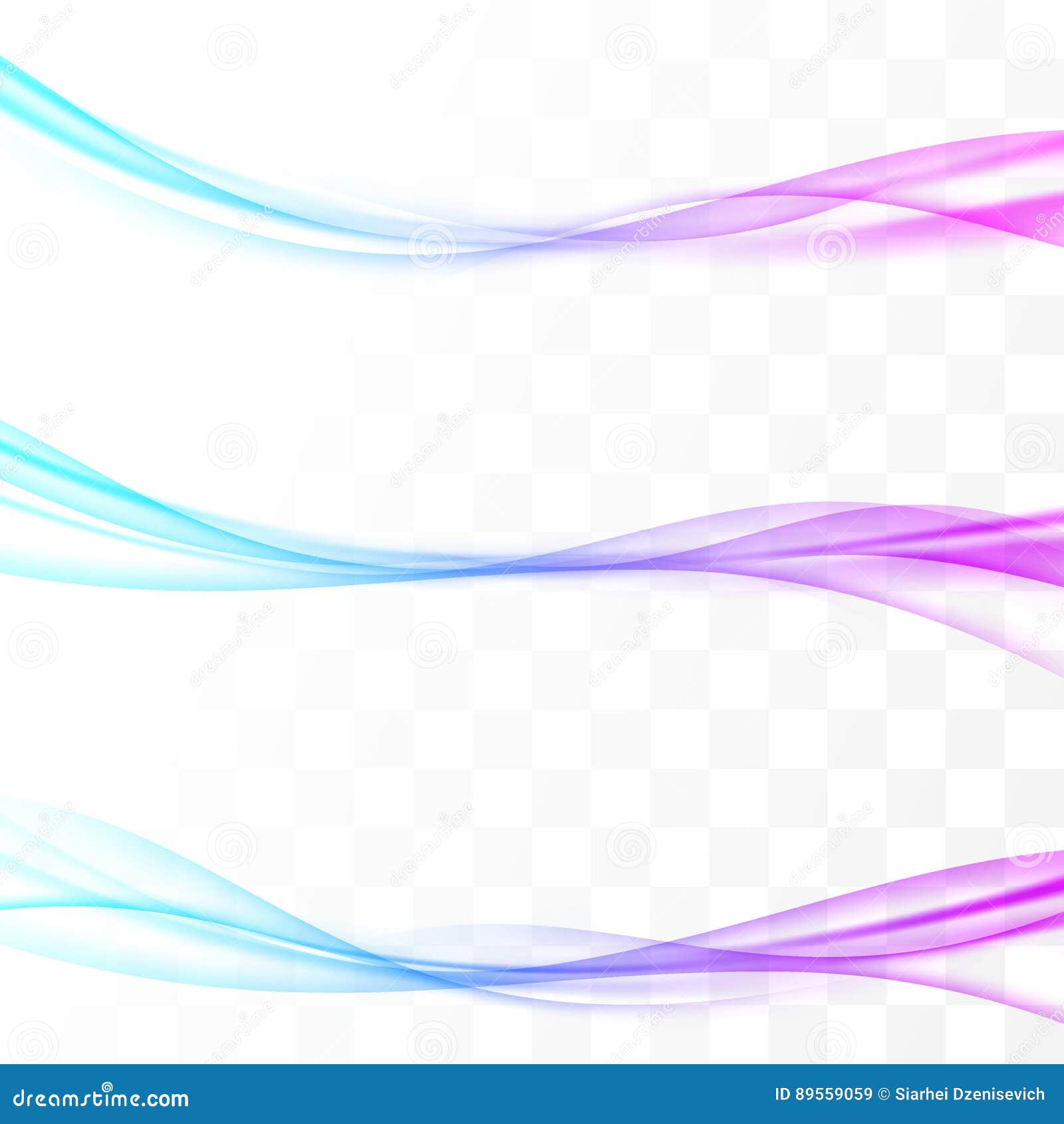 Beautiful Abstract Satin Swoosh Wave Lines Stock Vector - Illustration ...