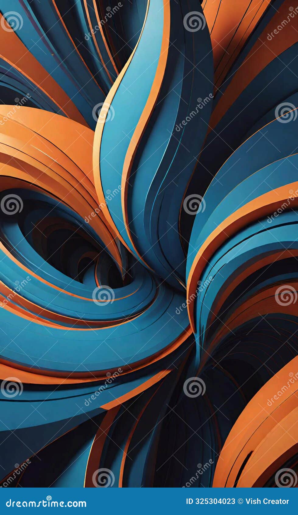 Beautiful Abstract Shape and Pattern for Wallpaper Ai Generated Image ...