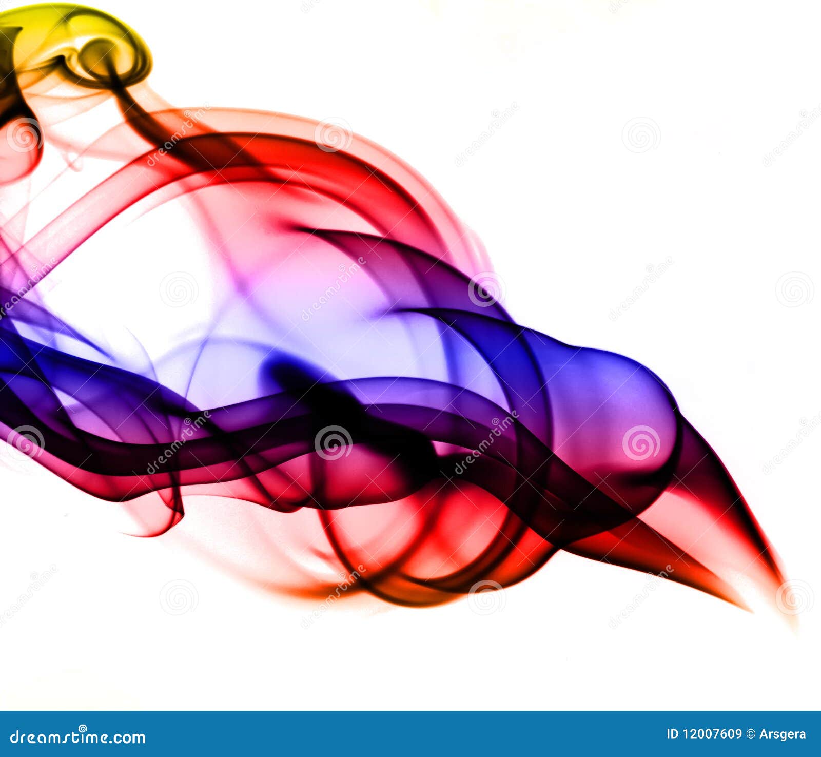 Beautiful Abstract Smoke Waves Stock Image - Image of mystery, incense ...