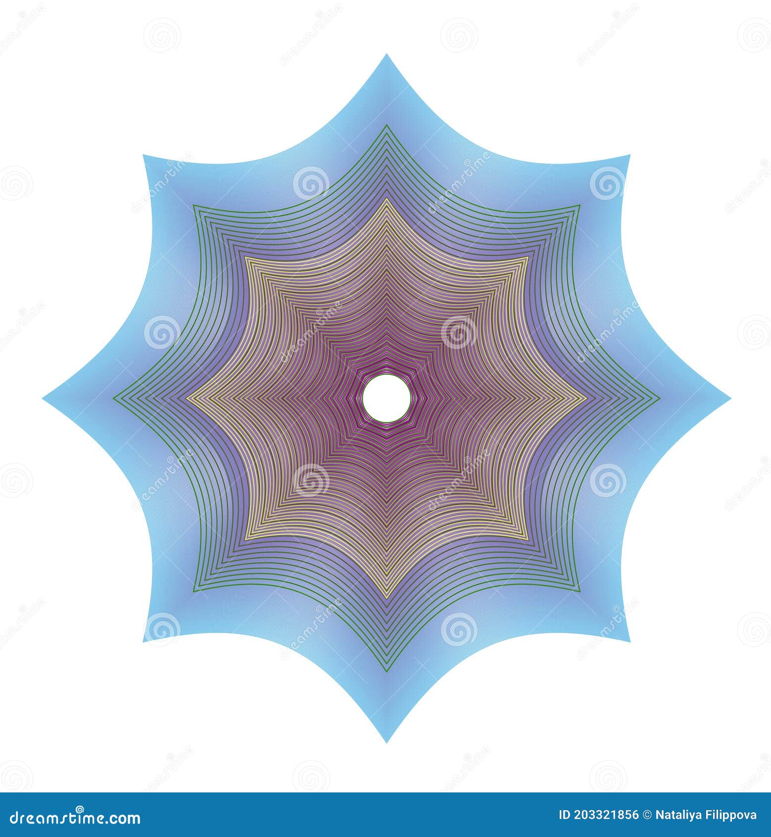 Beautiful abstract symbol stock vector. Illustration of line - 203321856