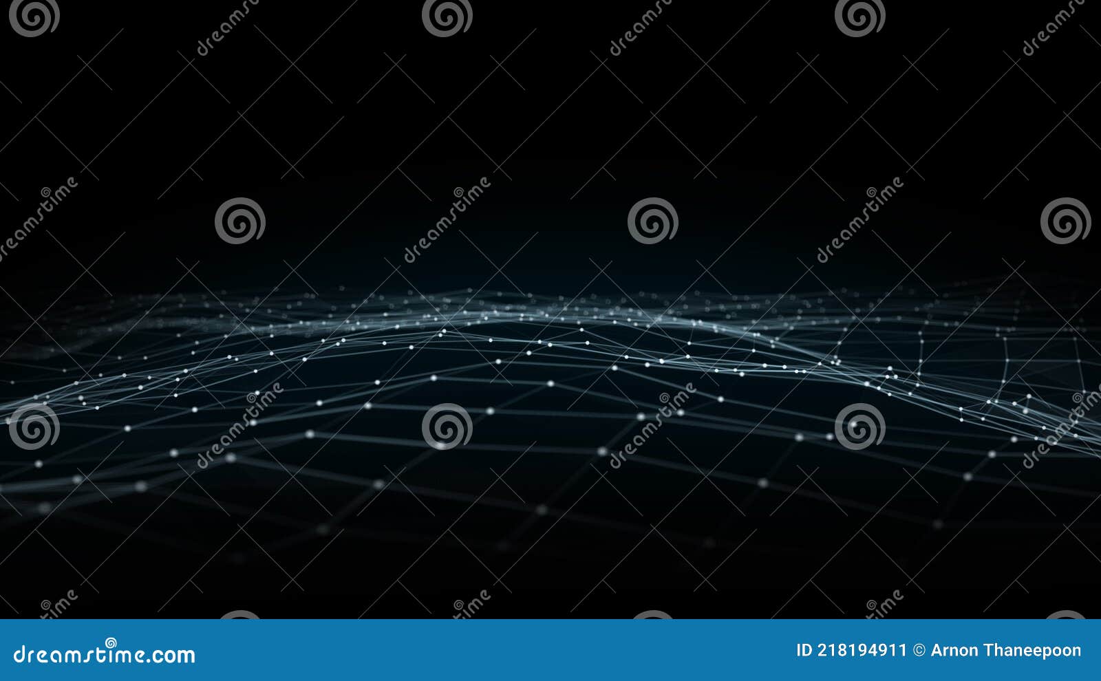 Abstract wave technology stock image. Image of mesh - 218194911